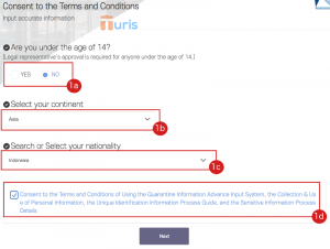 Cara Mengisi QCode Korea (QR Code Kondisi Kesehatan saat Tiba di Korea ...