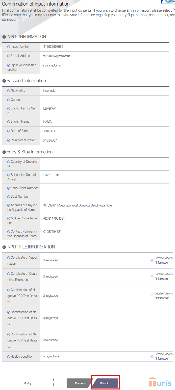 Cara Mengisi QCode Korea (QR Code Kondisi Kesehatan saat Tiba di Korea) – Turis